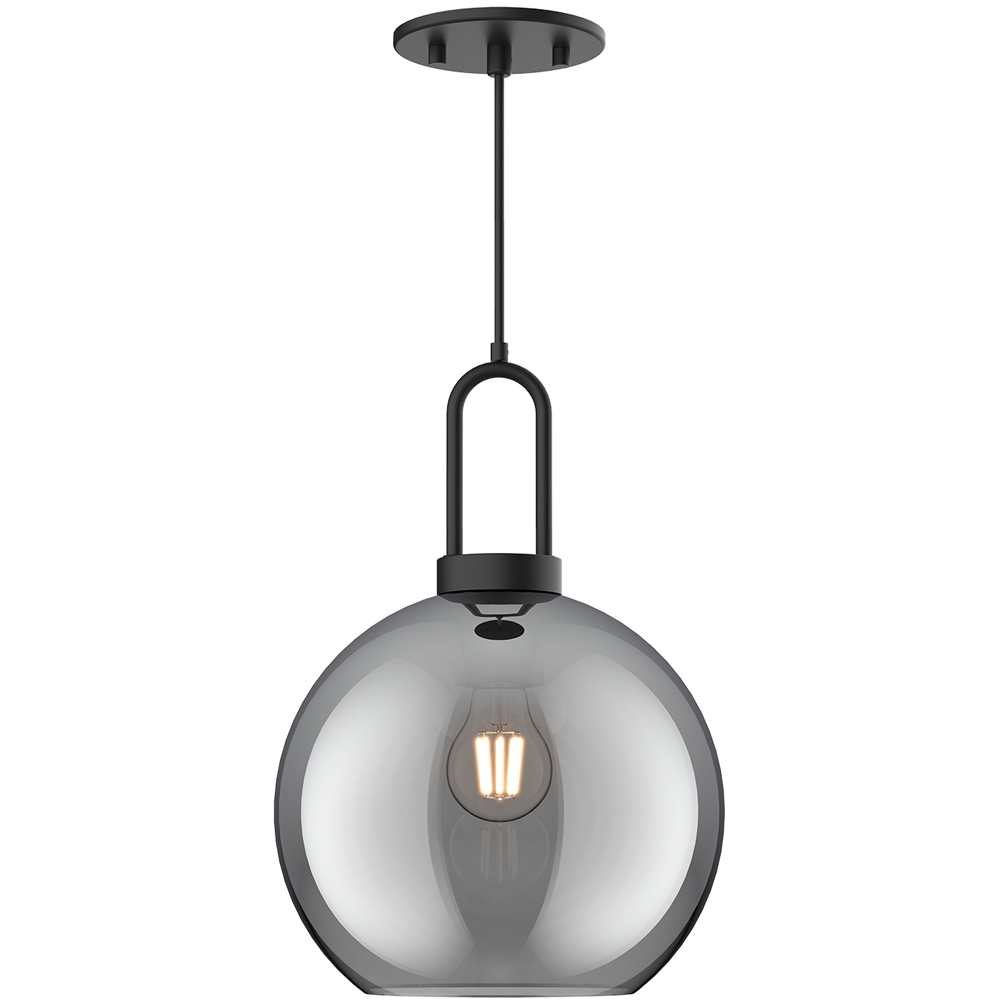 Alora PD601710MBSM Alora Mood Soji Pendant Ceiling Light in Matte Black ...
