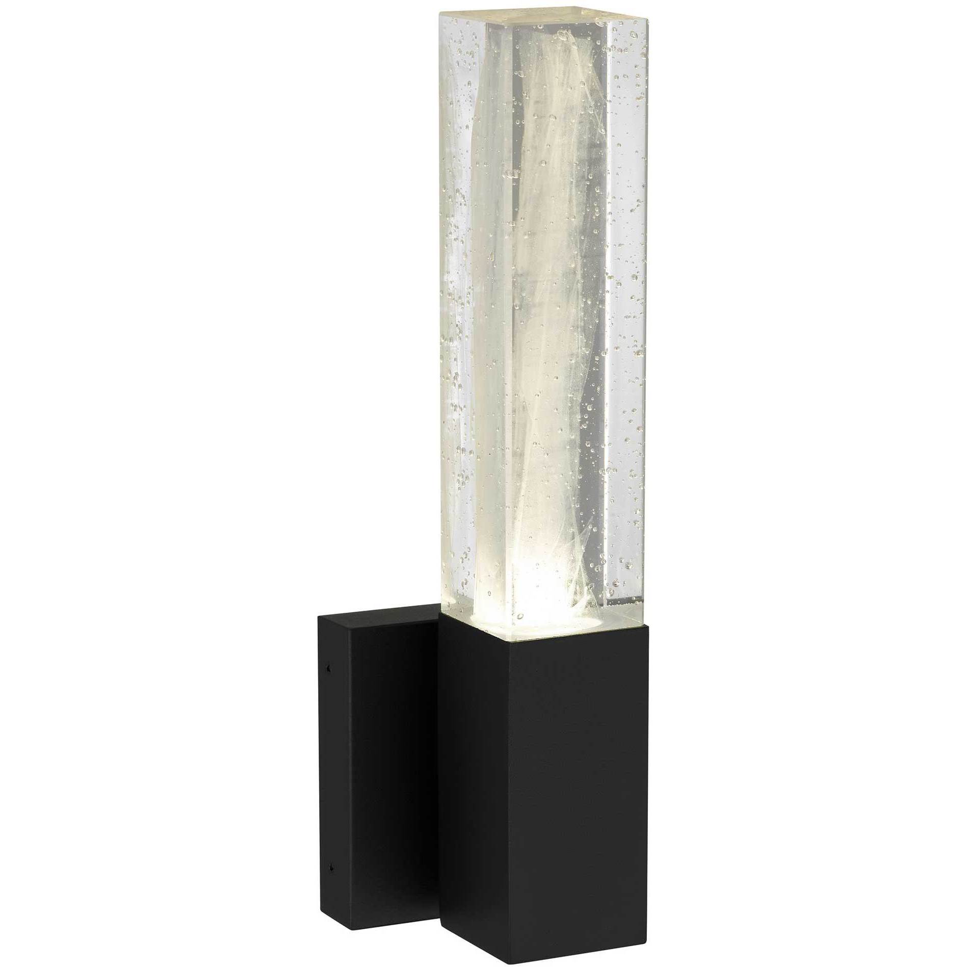 Alteck Lighting AW0130-3CCT-W-BK Folio LED 14.38 inch Sand Black ...