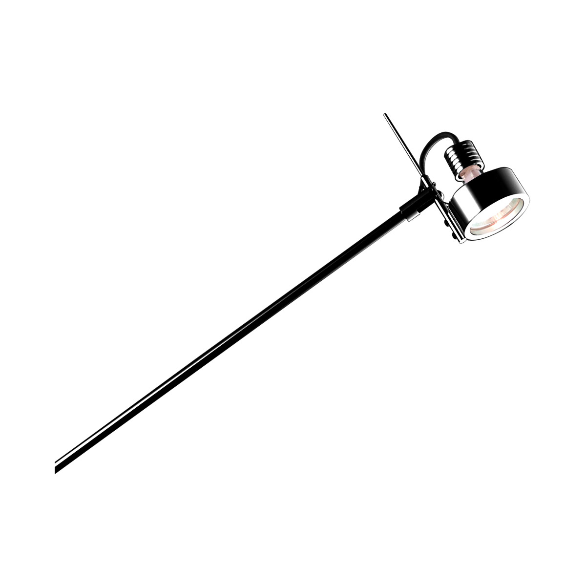 Jesco ALFP135-BKBK Series 135 50 watt 3.25 inch Black Arclight Wall ...