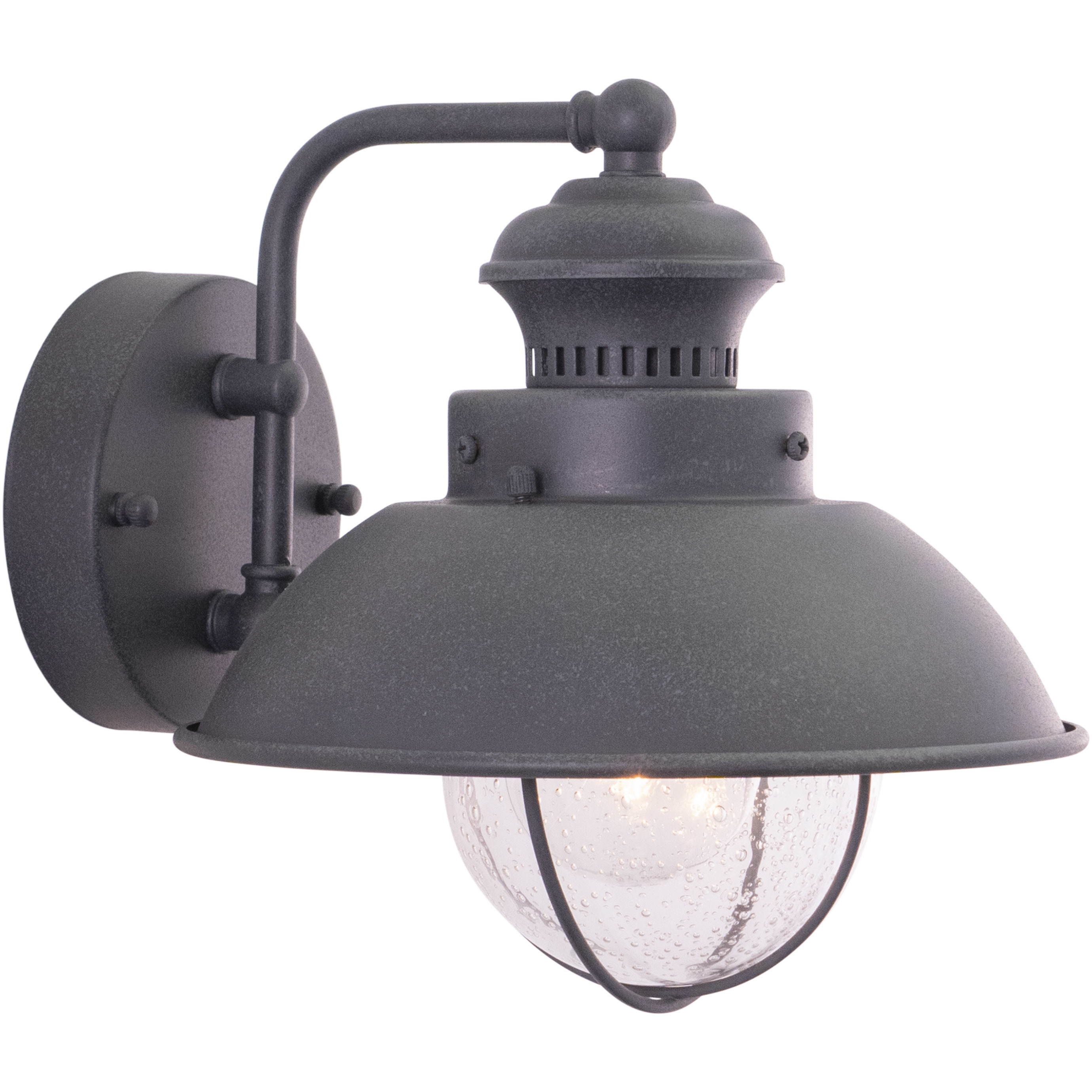 Vaxcel T0268 Harwich LED 8 inch Textured Gray Outdoor Wall