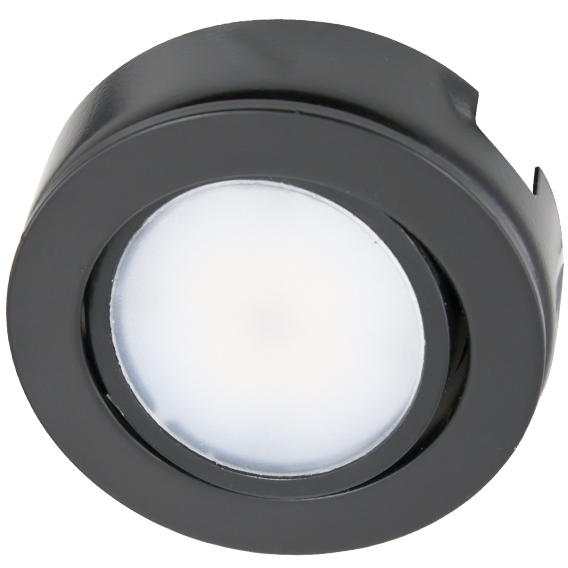 American Lighting MVP-1-BK MVP Puck Light 120V LED 4.4 inch Black Puck ...