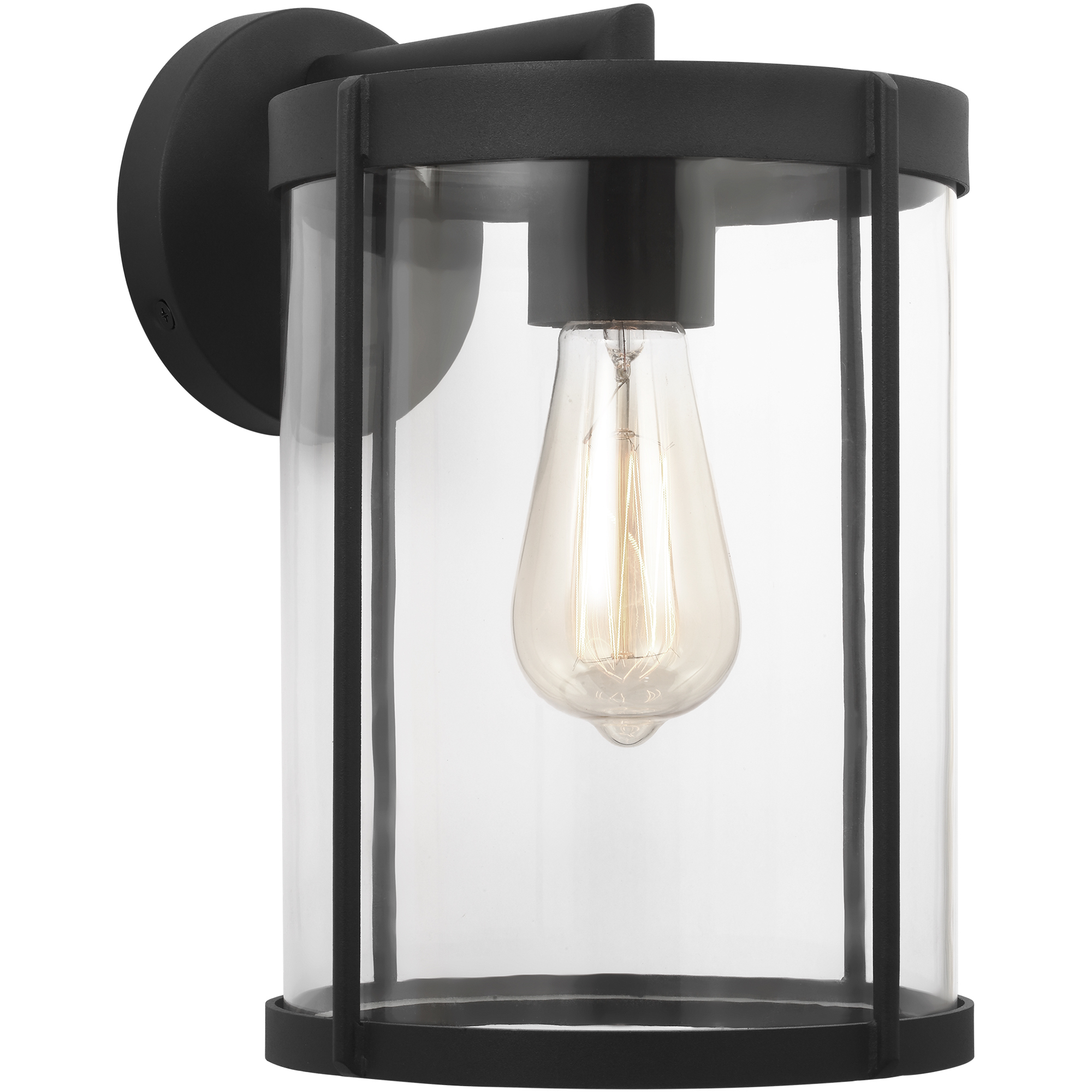 Generation Lighting GLO1101C-TXB Luning 1 Light 12 inch Textured Black ...