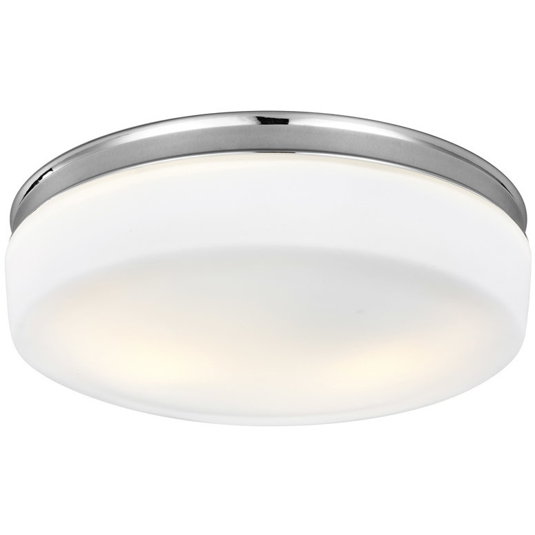 Sean Lavin Issen 2 Light 13.5 inch Chrome Flush Mount Ceiling Light