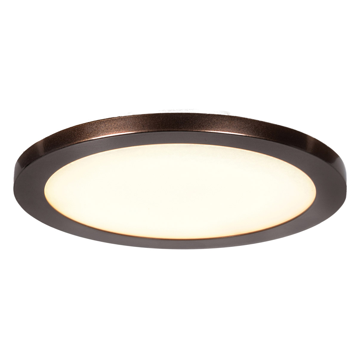 Access 20811LEDD-BS/ACR Disc LED 8 inch Brushed Steel Flush Mount ...