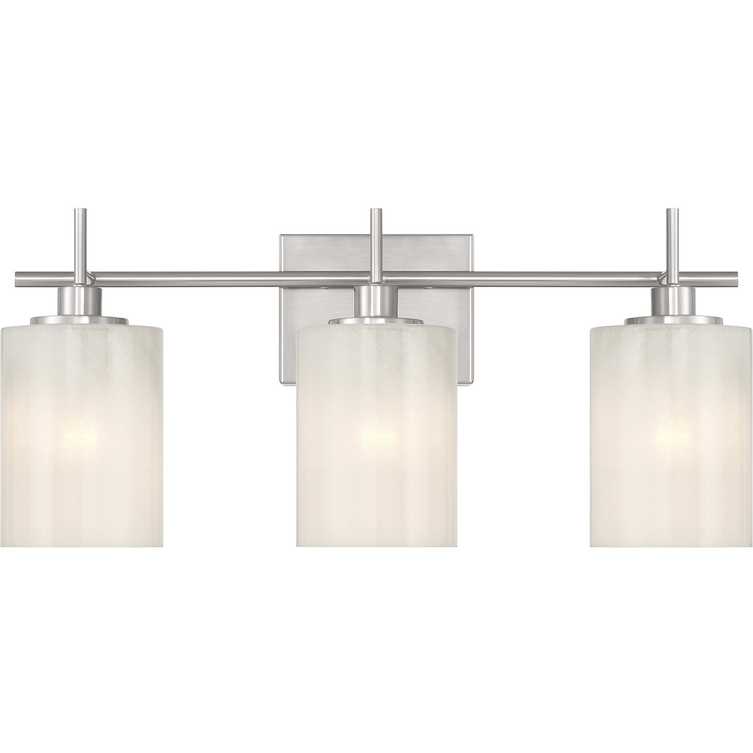 Meridian M80084BN Modern 3 Light 22 inch Brushed Nickel Bathroom Vanity ...