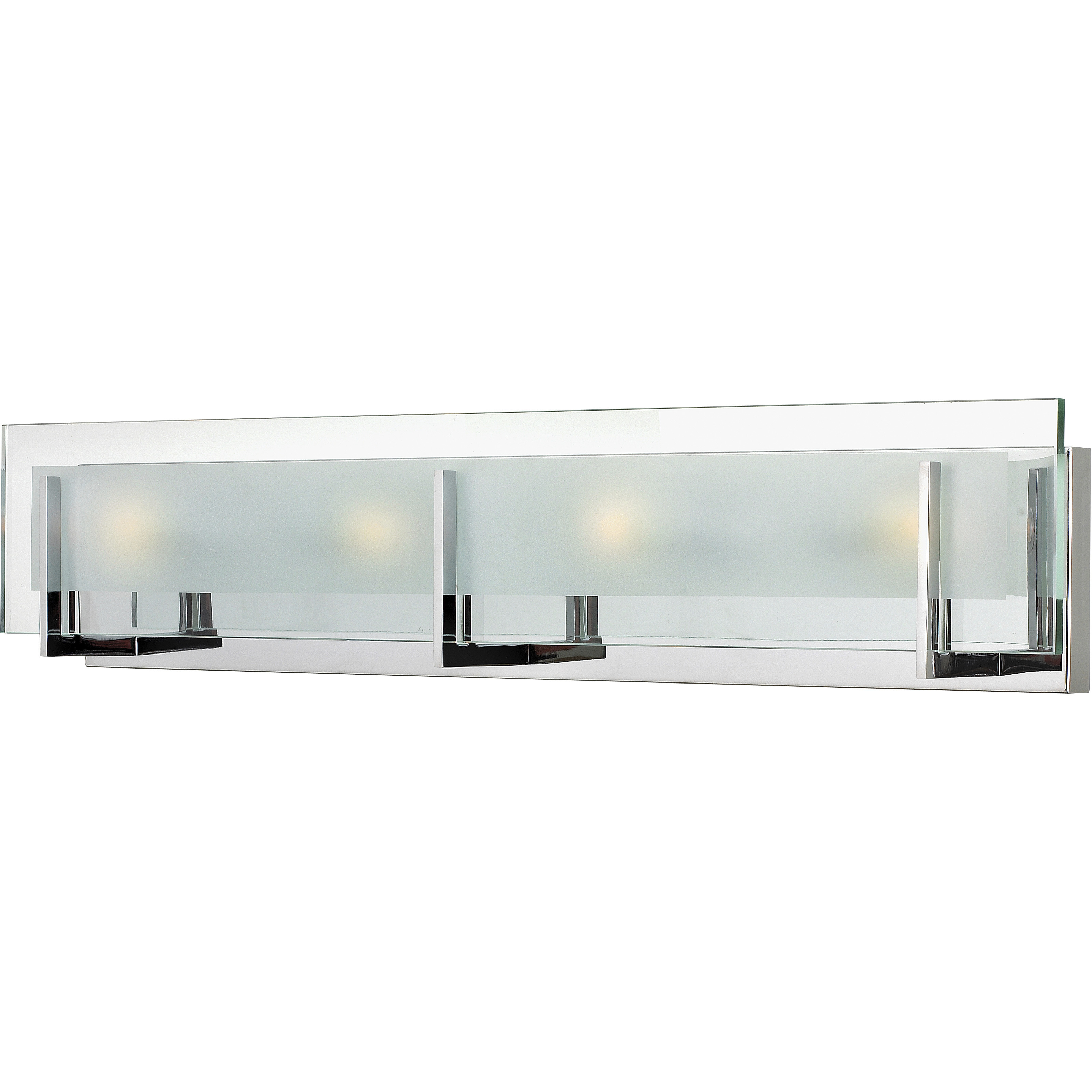 Hinkley 5654CM Latitude 4 Light 26 inch Chrome Vanity Light Wall Light