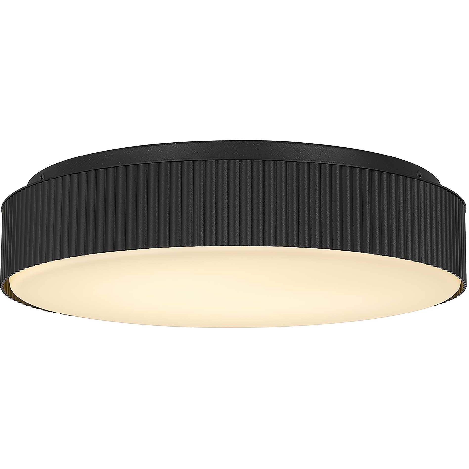 Alteck Lighting AFM0065-5CCT-W-BK Channel LED 13 inch Sand Black ...