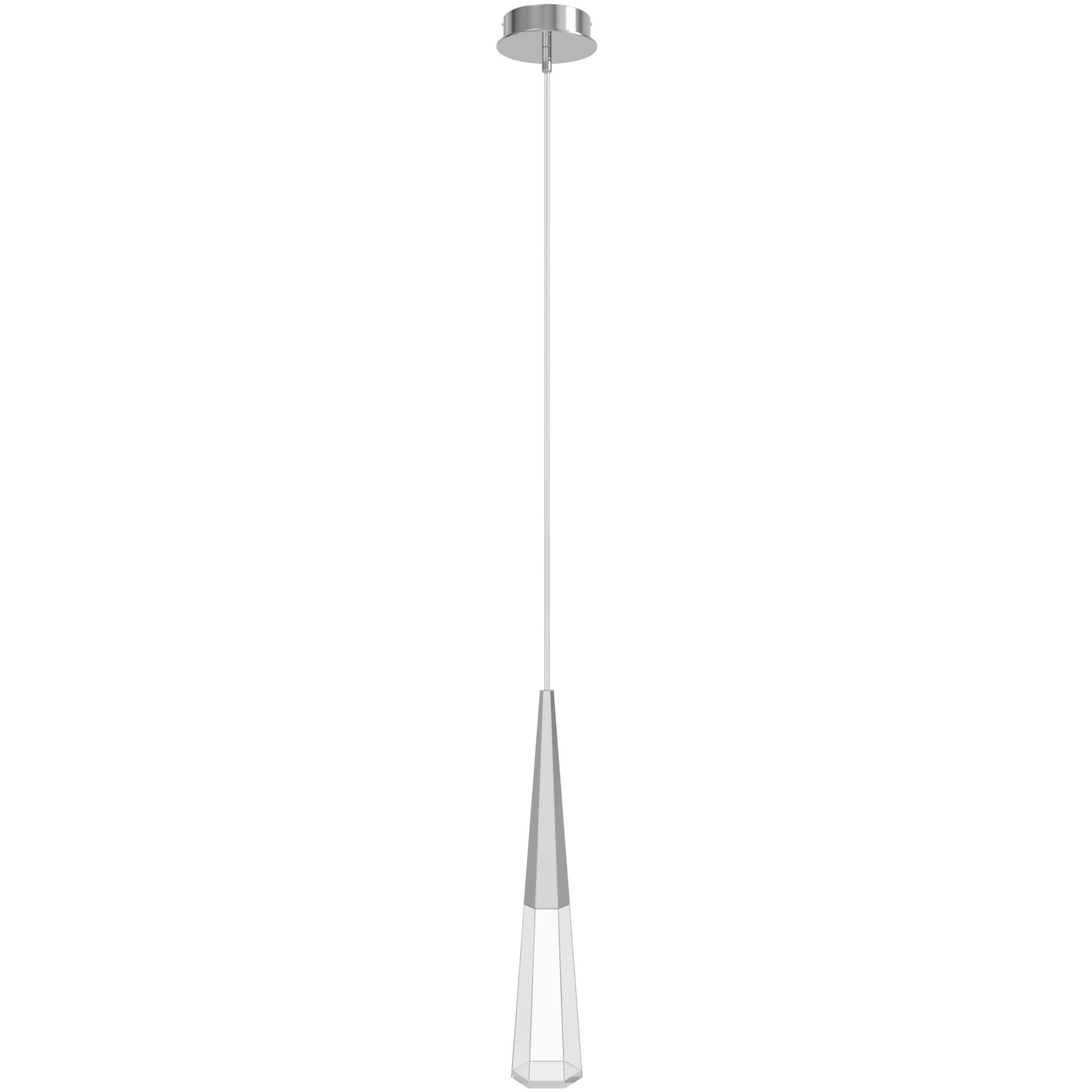 Avenue Lighting HF3801-CH Avalon LED 4 inch Polished Chrome Pendant ...