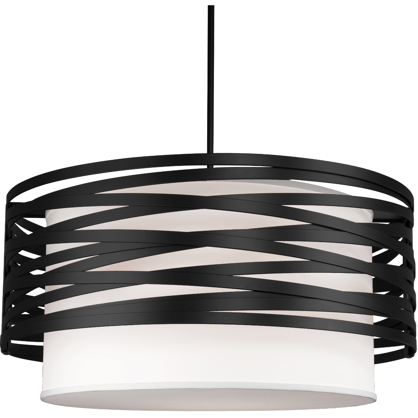 Tempest 1 Light 30.2 inch Graphite Chandelier Ceiling Light, Drum