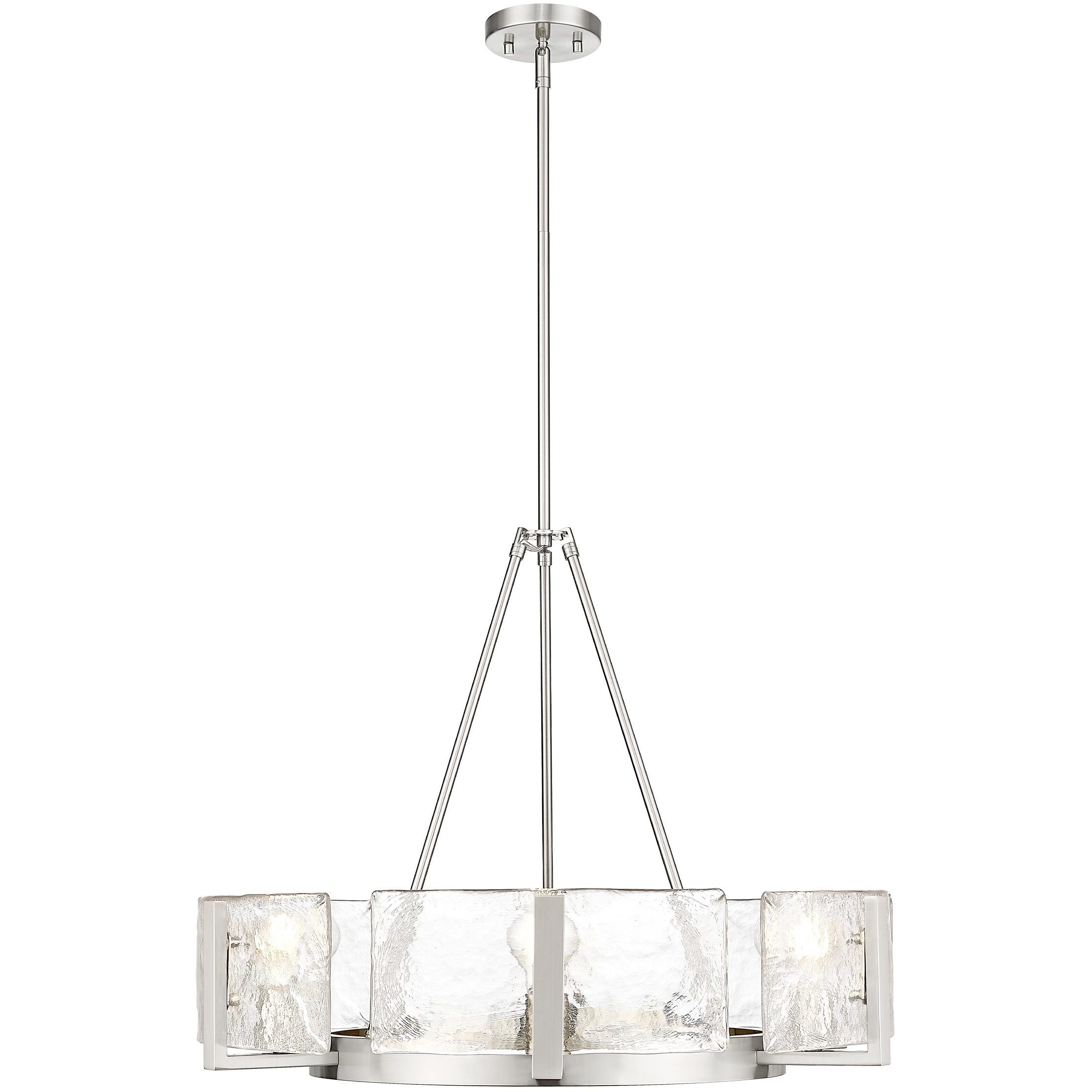 Aenon 6 Light 27.75 inch Pewter Chandelier Ceiling Light