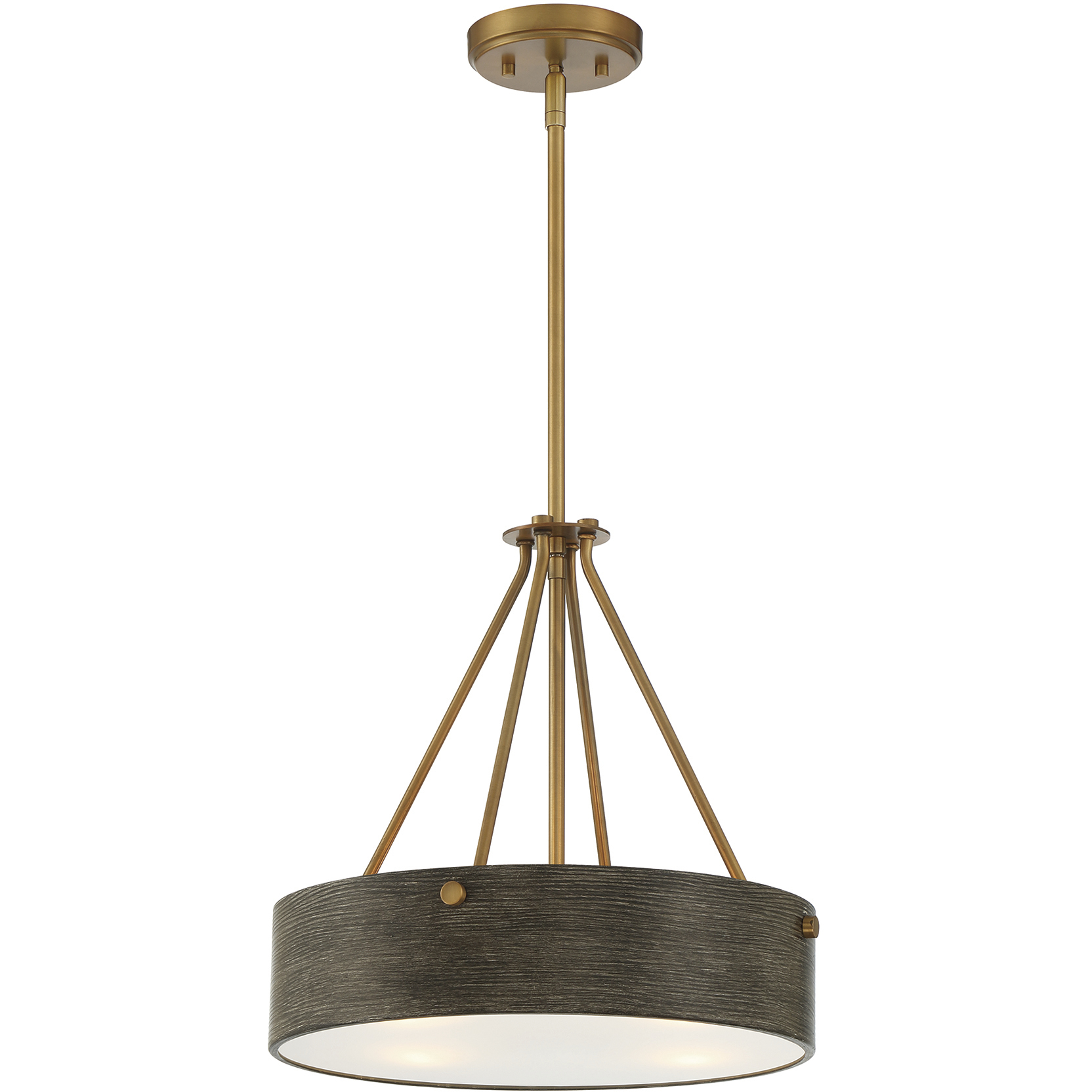 Designers Fountain D228M-16P-OSB Erba 3 Light 16 inch Old Satin Brass ...