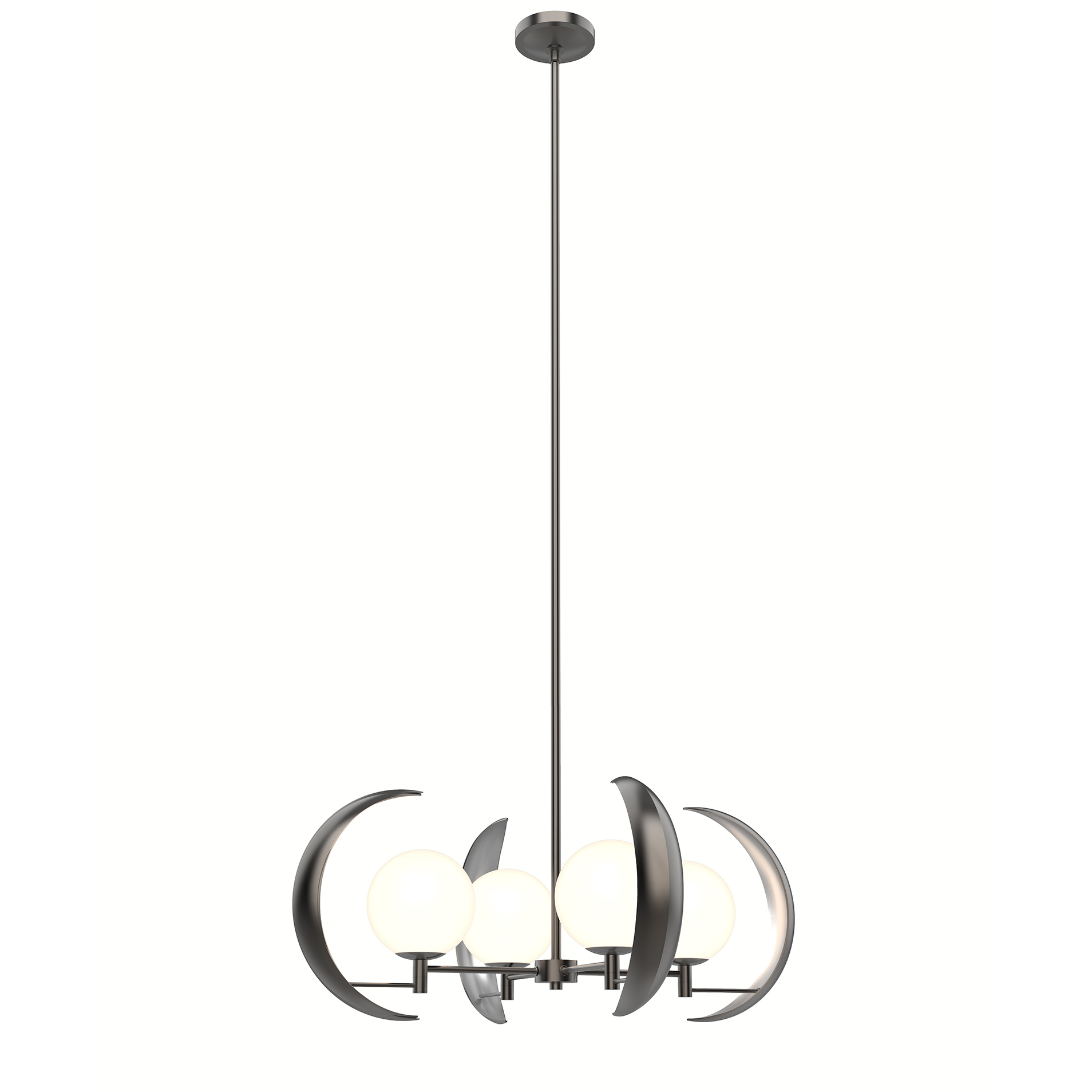 Alora CH351204UB Celeste 4 Light 30 inch Urban Bronze Pendant Ceiling Light