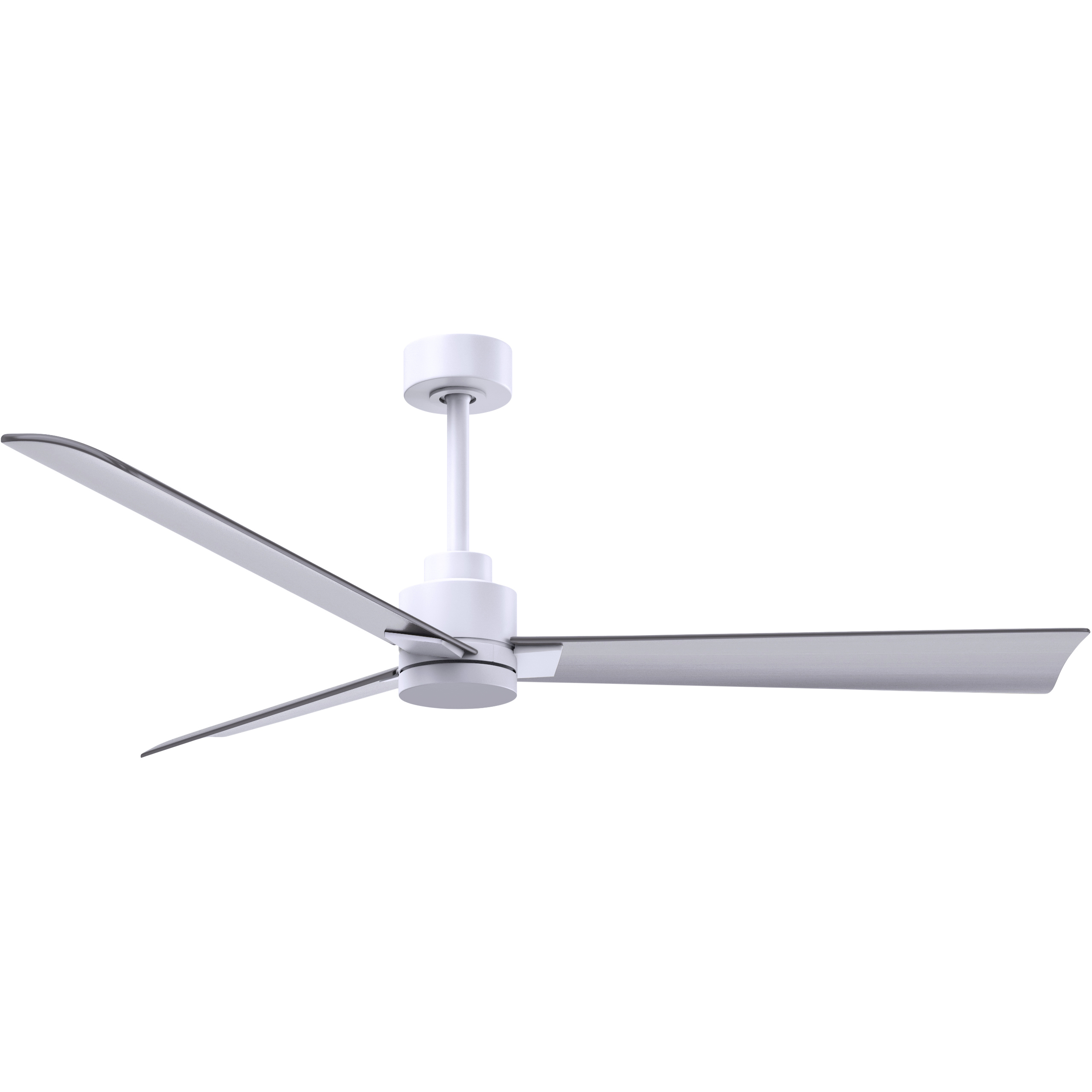 Matthews Fan Co AK-MWH-BN-56 Atlas Alessandra 56 inch Matte White with ...
