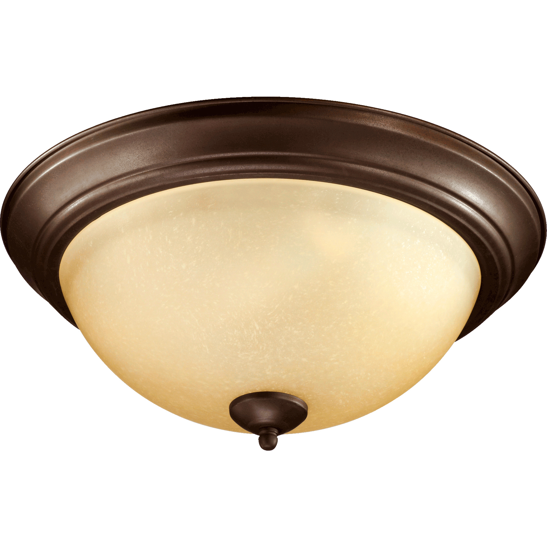 Quorum 3073-15-86 Fort Worth 3 Light 15.5 inch Oiled Bronze Flush Mount ...