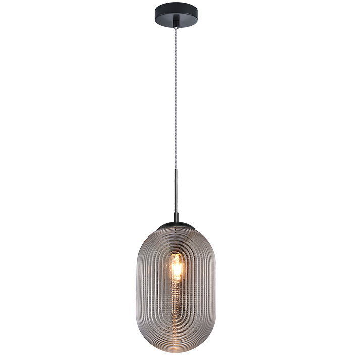Matteo Lighting C31001MBSM Maruna 1 Light 8.88 inch Matte Black and ...