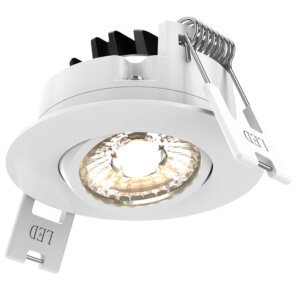 DALS Lighting GMB2-CC-WH Scope White 8 watt LED Directional, Gimbal