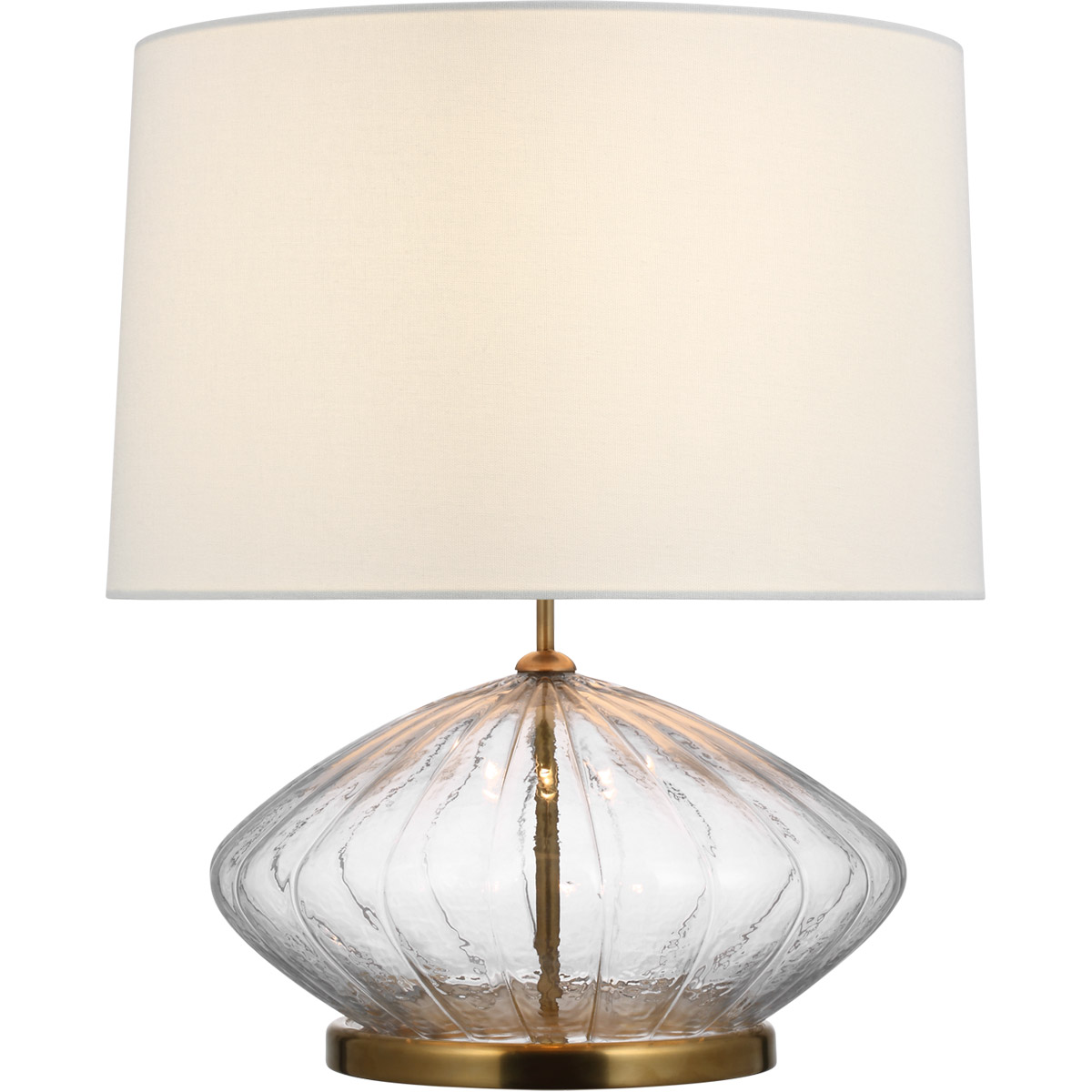 kate spade new york Everleigh 20 inch 15 watt Clear Glass Table Lamp ...