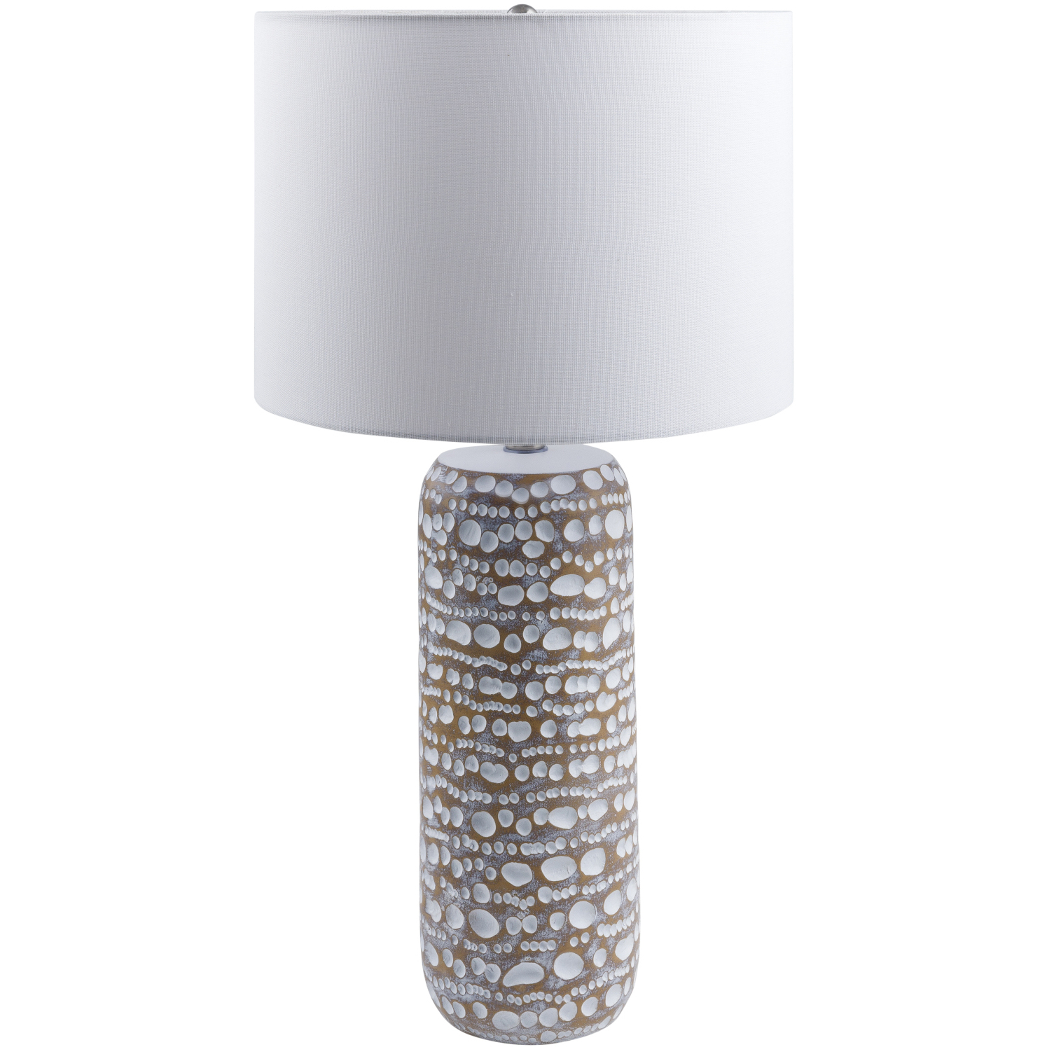 Oswego 25 inch 100 watt Brown Accent Table Lamp Portable Light