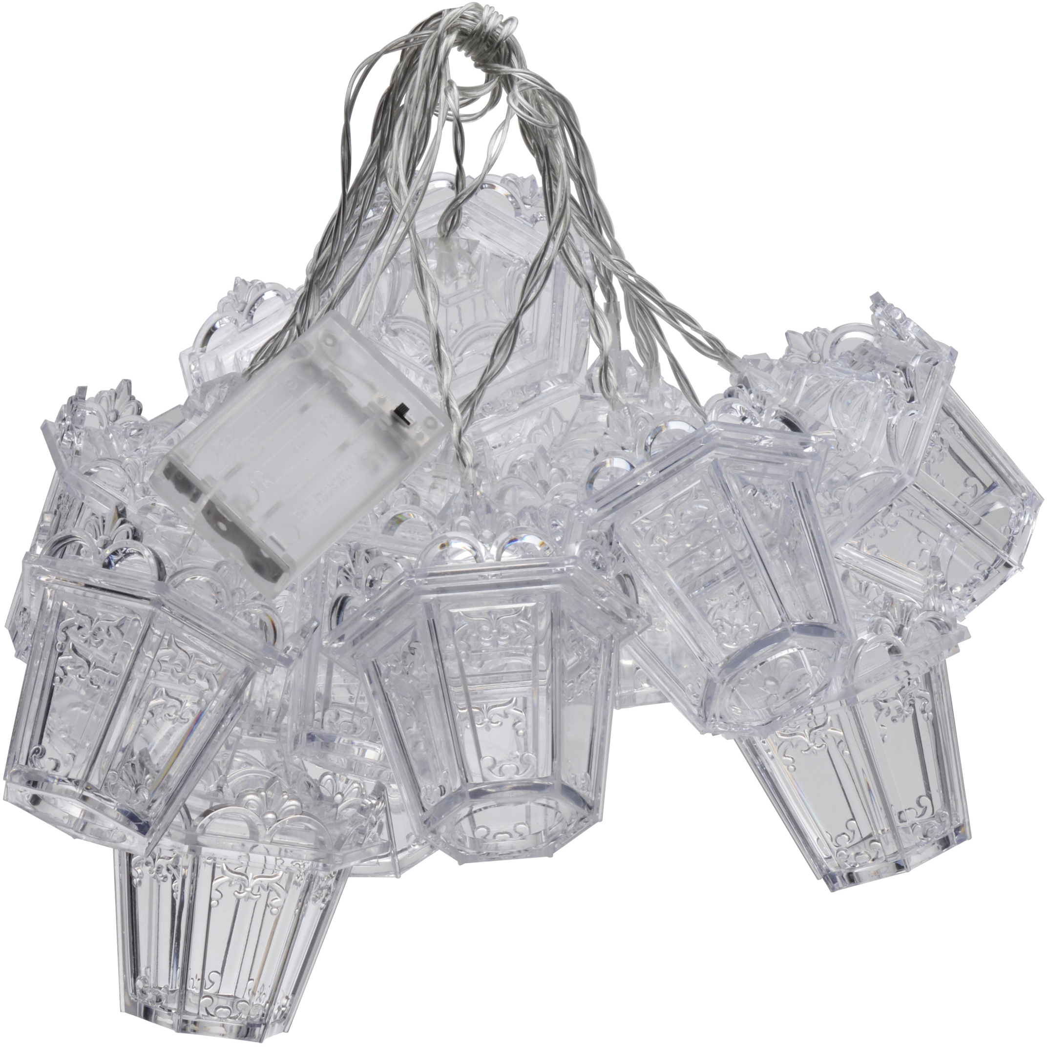 A&B Home D42297 Signature 4 inch Clear String of Lights