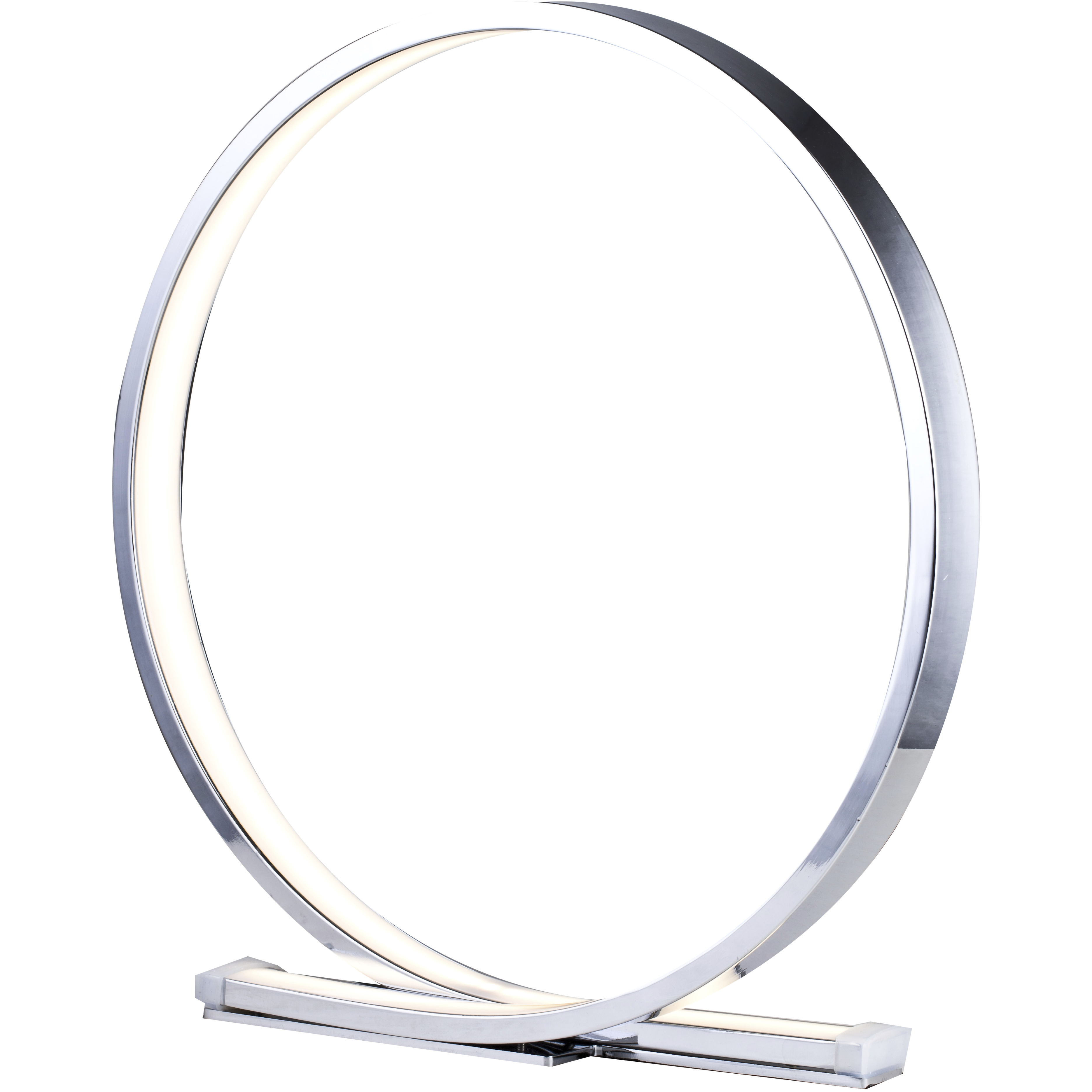 Bethel International MV12 Canada 14 inch 15.00 watt Chrome LED Table ...