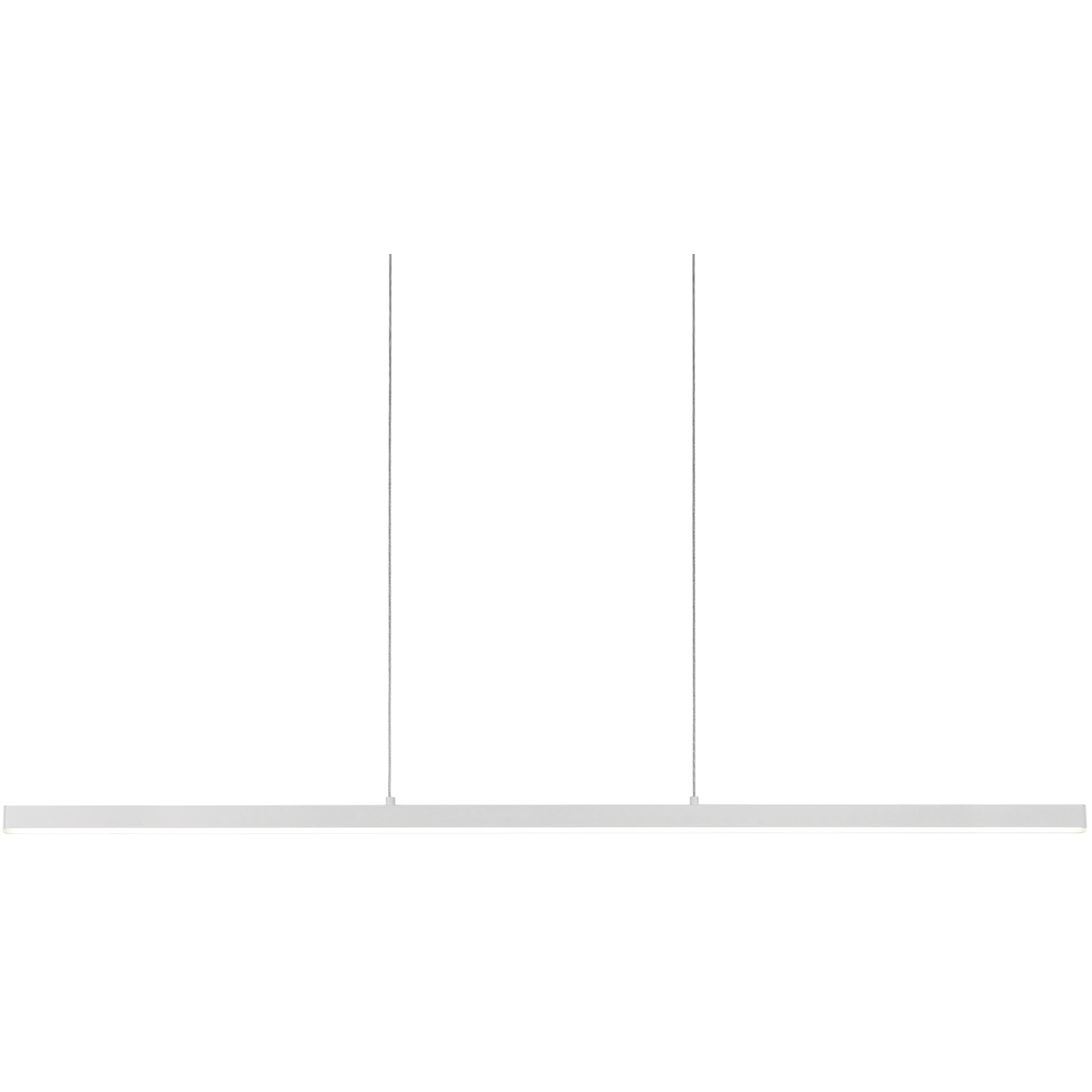 Kuzco Lighting LP10356-WH Vega LED 56 inch White Linear Pendant Ceiling ...