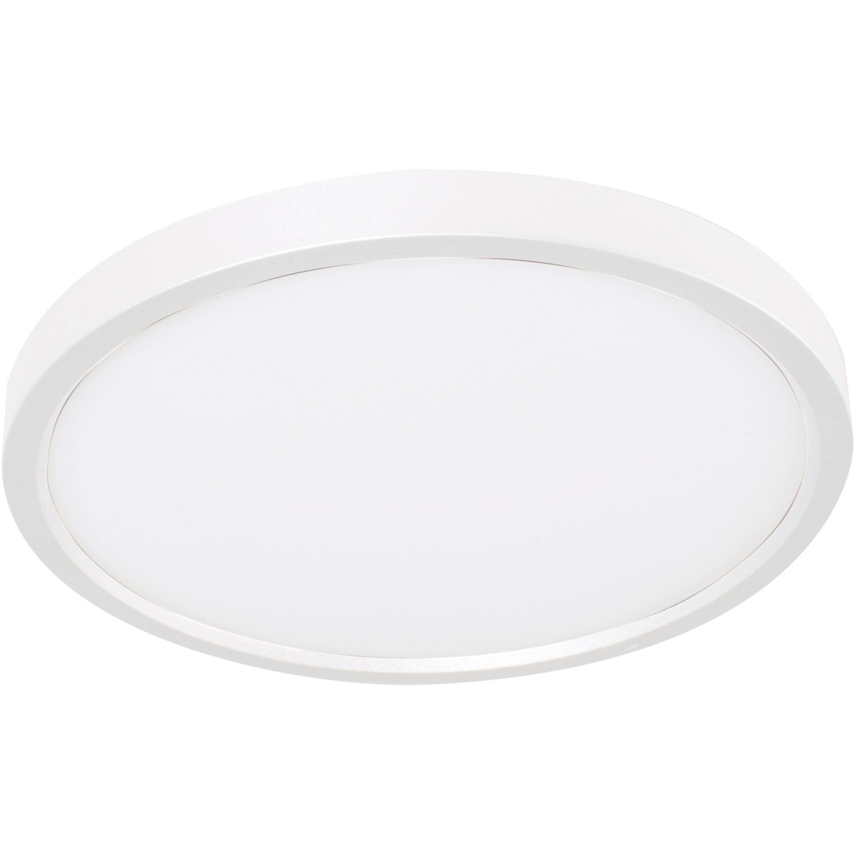 AFX EGRF12LAJD1WH Edge 1 Light 12 inch White Flush Mount Ceiling Light