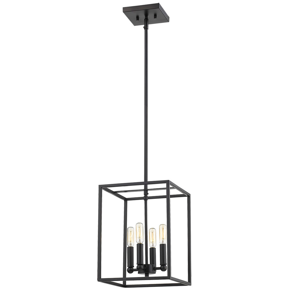 Acclaim Lighting IN21001BK Cobar 4 Light 10 inch Matte Black Pendant ...