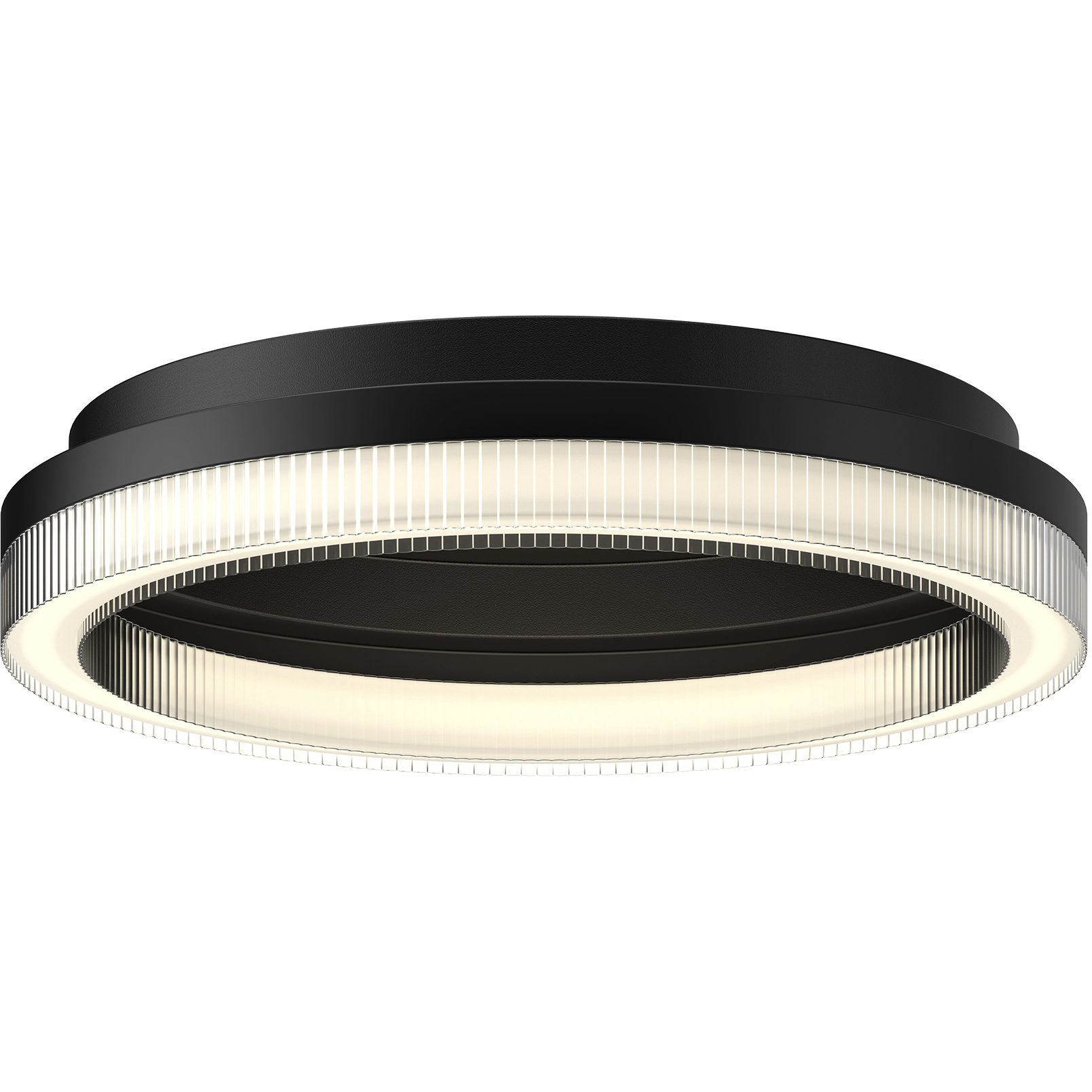 Kuzco Lighting FM46116-BK-3CCT-UNV Calix LED 15.75 inch Black Flush ...