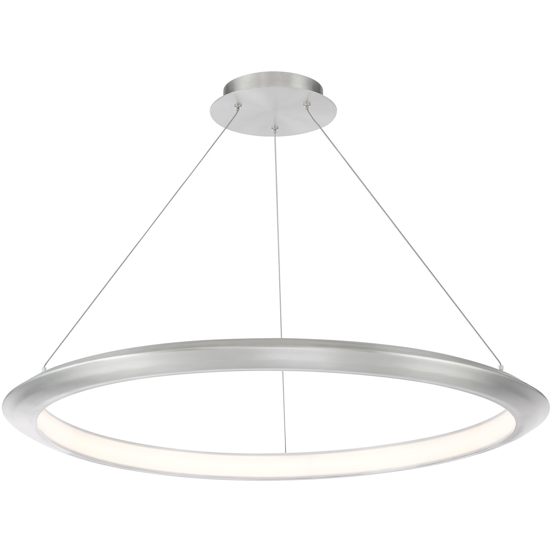 Modern Forms PD-55036-27-AL The Ring LED 36 inch Brushed Aluminum ...