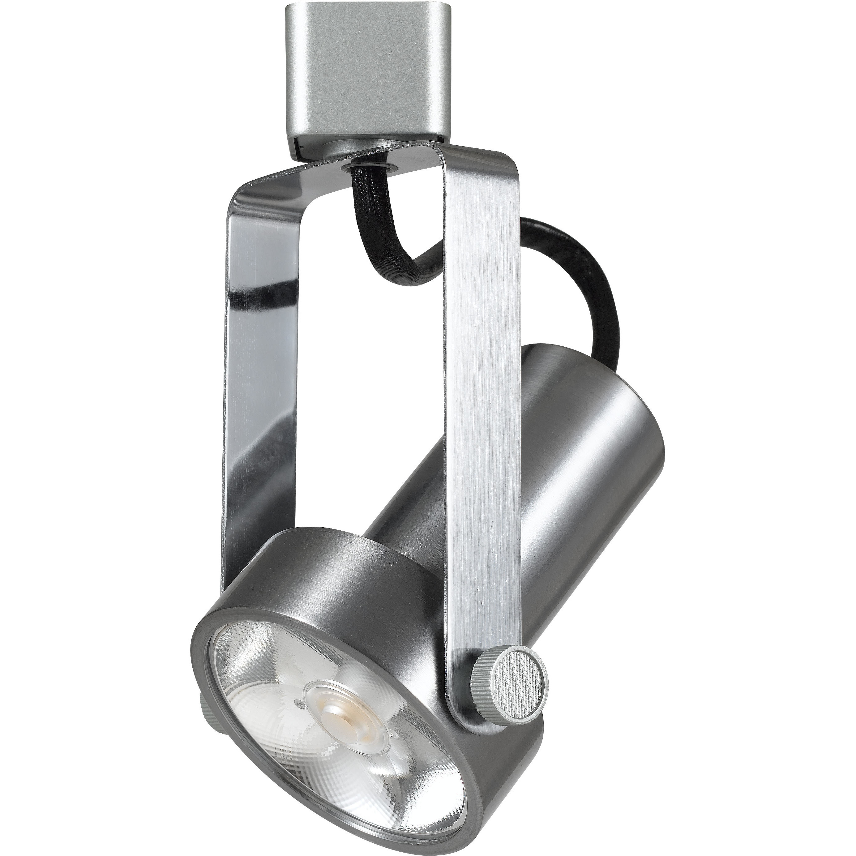 Cal Lighting HT-121-BS Signature 1 Light Brushed Steel Track Head ...
