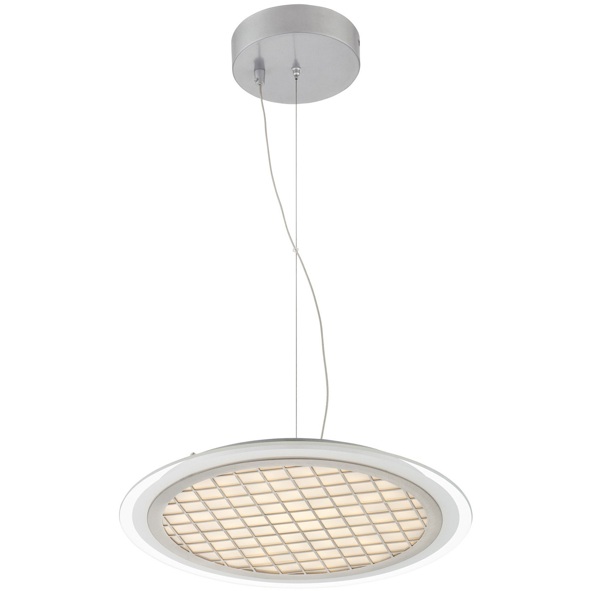 Lite Source LS-19570 Lamont LED 16 inch Silver Pendant Ceiling Light