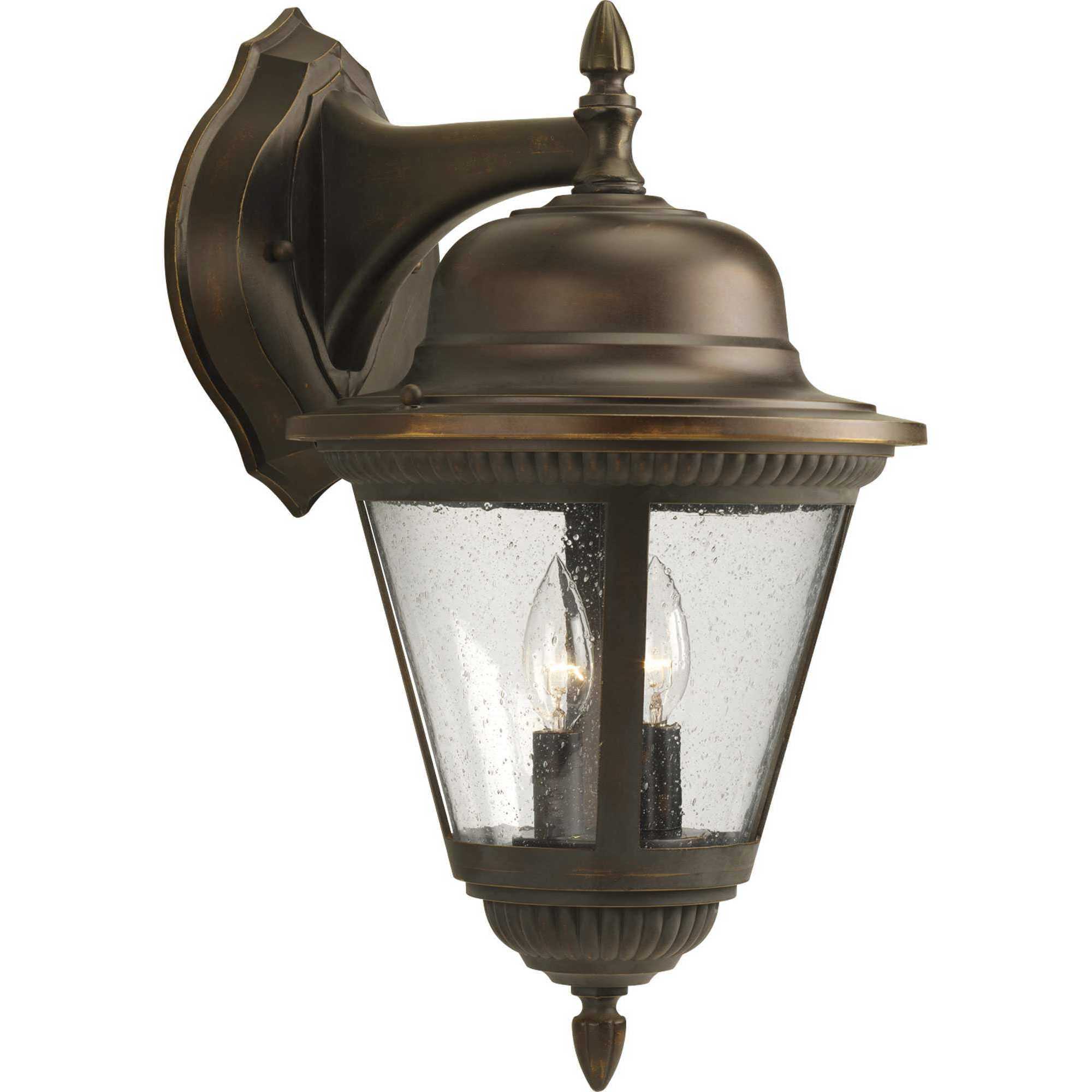 Progress P5864-20 Westport 2 Light 19 inch Antique Bronze Outdoor Wall ...