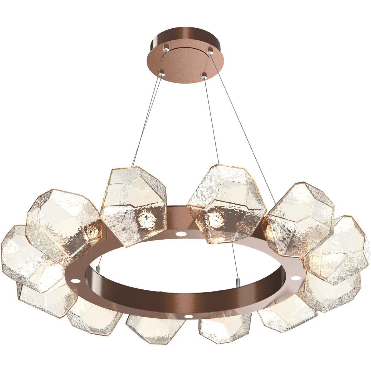 Hammerton Studio CHB0039-36-BB-A-CA1-L1 Gem LED 36 inch Burnished ...