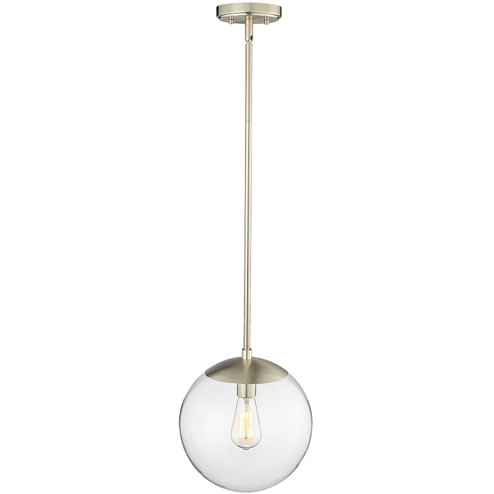 Millennium Lighting 8151-MG Avell 1 Light 11 inch Modern Gold Pendant ...