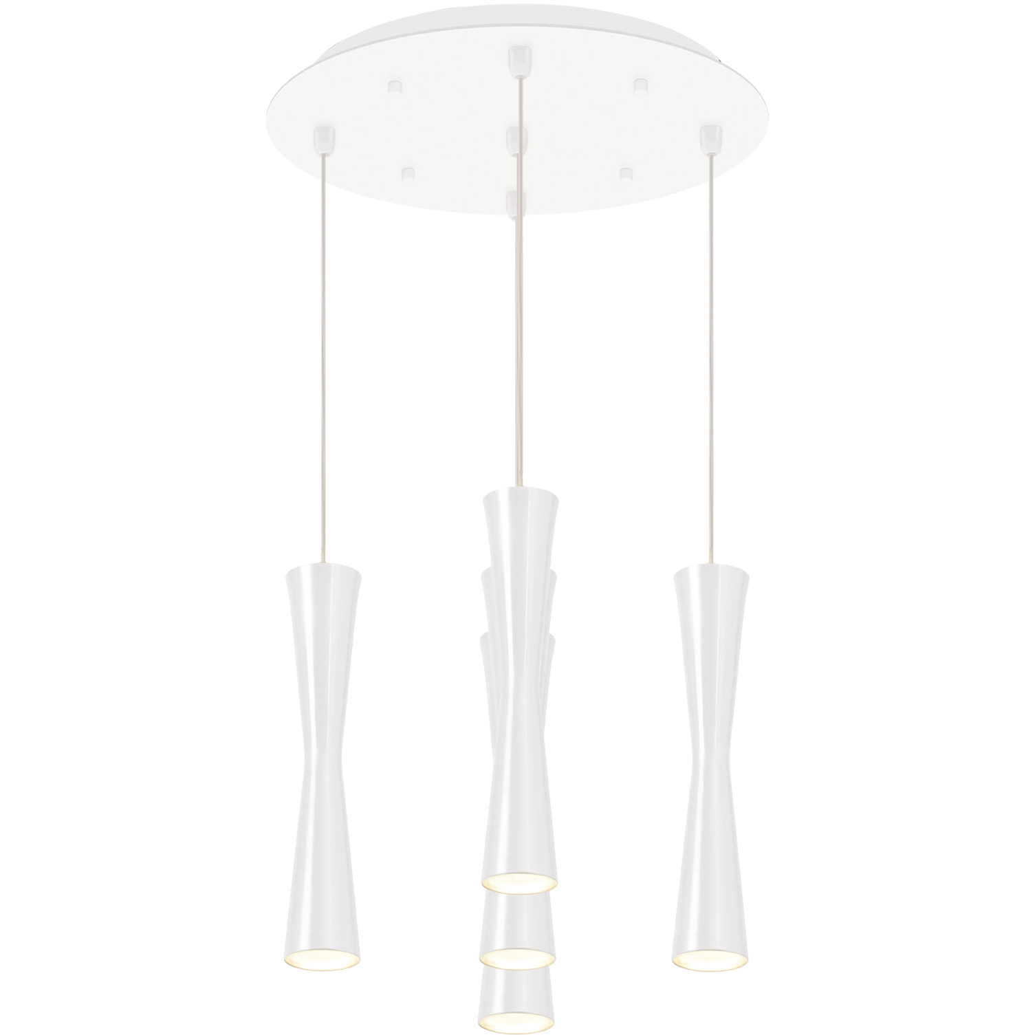 Robson Multi Pendant Ceiling Light in White